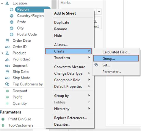 Dynamically Grouping And Ungrouping Dimensions In Tableau