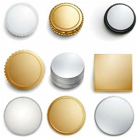 Backing Vector Set White Background Isolated A High Qual Premium Ai