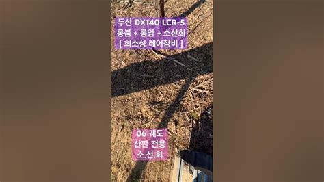 Shorts Doosan Excavator Dx140 두산 06 굴삭기 산판 롱붐 롱암 소선회 레어 궤도 Youtube