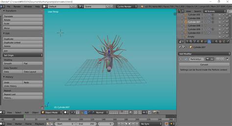 modeling particle convert button makes my particles numbers increase