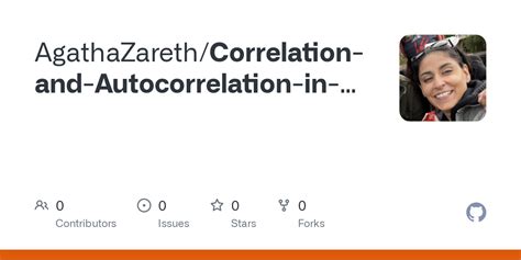 Github Agathazarethcorrelation And Autocorrelation In Time Series Lab