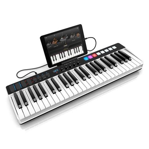 Ik Multimedia Irig Keys I O 49 Controller Midi Master Keyboards And Audio Interface