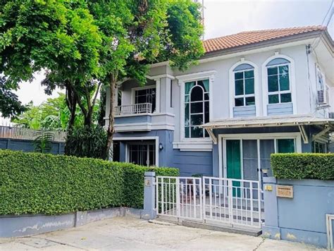 ขาย บ้านเดี่ยวหลังมุม พื้นที่สวนใหญ่ มีห้องนอนชั้นล่าง ทิศใต้ลมดี อยู่แล้วรวย Ennxo