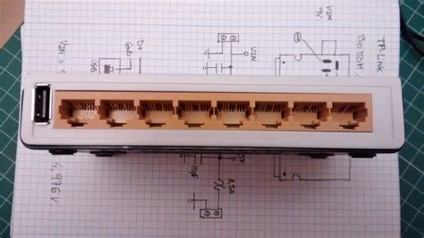 ethernet switch hacked to include usb power port for arduino adafruit industries makers