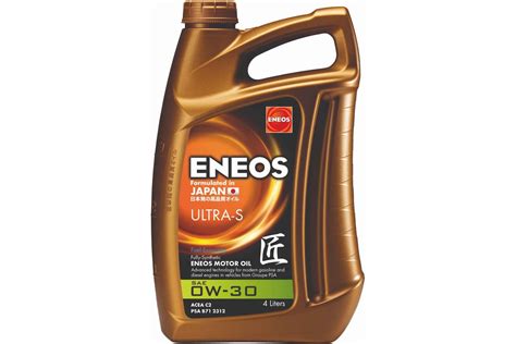 Моторное масло ENEOS Ultra S 0W30 C2 4л EU0023301N - выгодная цена ...