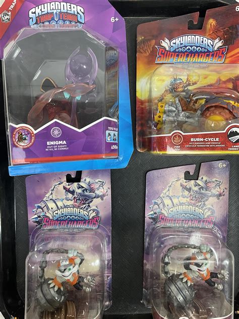 Lot - (4) Assorted Skylanders Figures