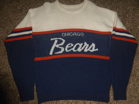 Vtg 80s Chicago Bears Cliff Engle Mike Ditka Nfl Wool Etsy Australia