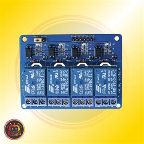 4 Channel 5v Relay Module MA Robotic