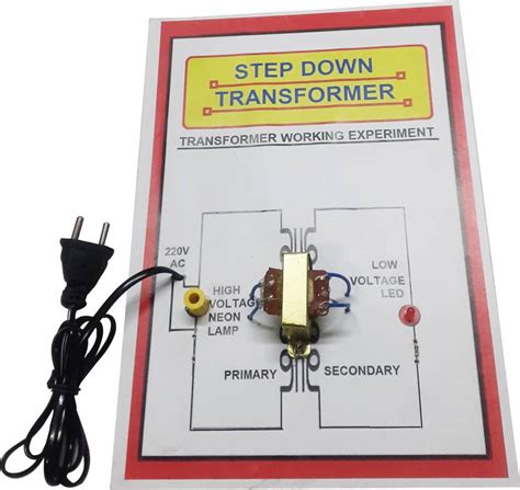 Melodys Step Down Iron Core Transformer Working Experiment Physics Project Educational