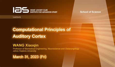 Ias School Of Science Joint Lecture Computational Principles Of