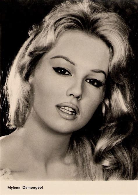 French 60s Actress And Sex Symbol Mylène Demongeot R Vindictaratecelebs