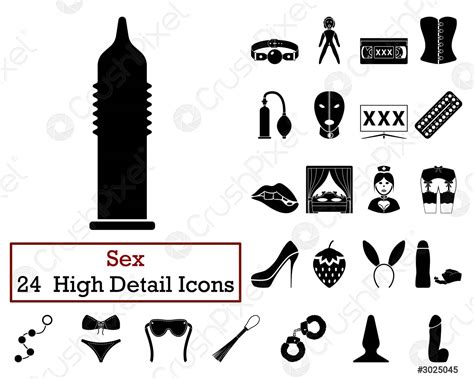 Set Of Sex Icons Stock Vector Crushpixel Set Of Sex Icons Stock Vector Crushpixel