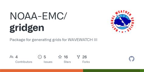 Github Noaa Emcgridgen Package For Generating Grids For Wavewatch Iii