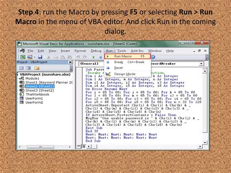 Unprotect Excel Worksheet When Forgetting Password Pptx Computing Technology And Computing
