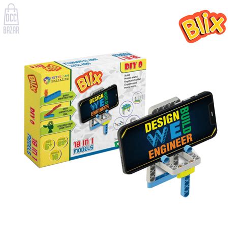 Zephyr 06031 Blix Diy 10 In 1 Fun Build Play And Create Model 06031