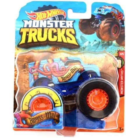 Hot Wheels Monster Trucks Kaskadérské Kousky Abyss Mal Maxíkovy Hračky