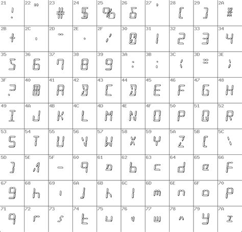 Download Free Led Sled 3d Regular Font Ledsled3d Ttf