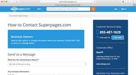 How To List Your Business On Superpages