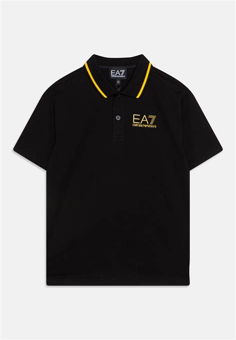 Ea7 Emporio Armani Piké Black Svart