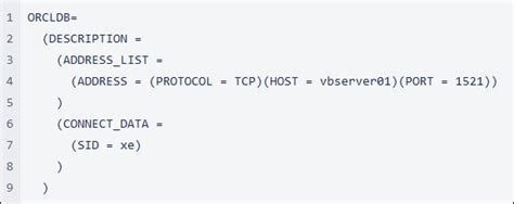 Connecting An Oracle Database Using An Odbc Connection