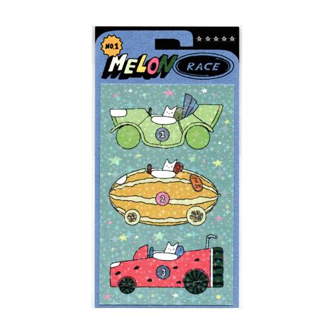 5dock 멜론 레이싱 스티커 Paperuler