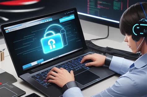 Premium Photo Cyber Security System Data Protection Digital