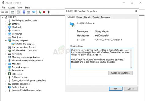 How To Fix The Software For This Device Has Been Blocked From Starting