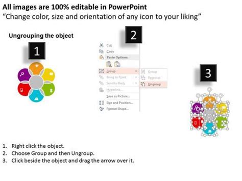 Overlapping Circles For Market Research Design PowerPoint Template