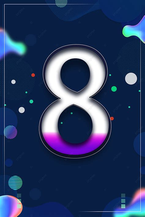 Simple Gradient Loading Effect Digital Countdown Poster Background
