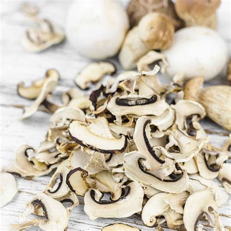 Sliced Mushrooms