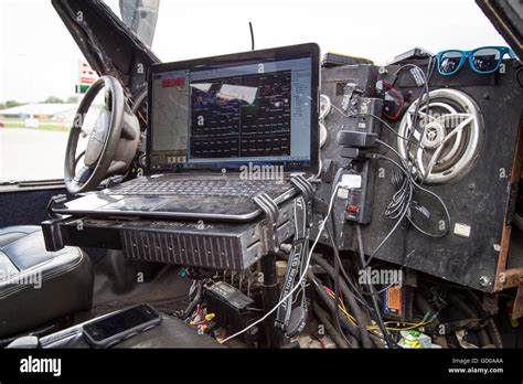Interior Cockpit Of The TIV2 Or Tornado Intercept Vehicle 2 A Stock