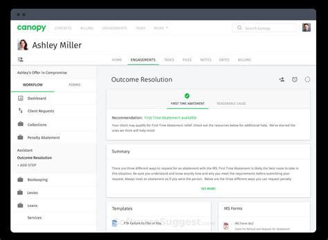 canopy pricing features and reviews 2021 free demo