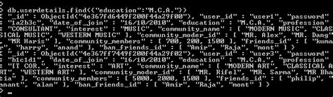 Mongodb Fetch Documents From Collection W3resource