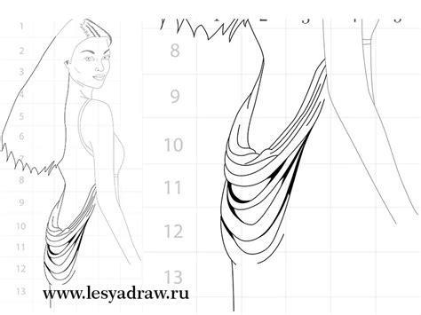 როგორ დავხატოთ ლამაზი გოგონა ლამაზად კვადრატების მეთოდი ყველაფერი ტატუების შესახებ