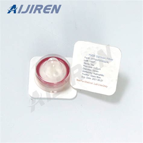Mm PVDF Syringe Filter Suppliers Aijiren Vials For HPLC GC