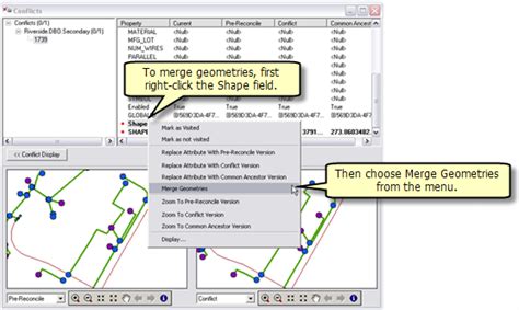 A Quick Tour Of Reviewing ConflictsArcMap Documentation