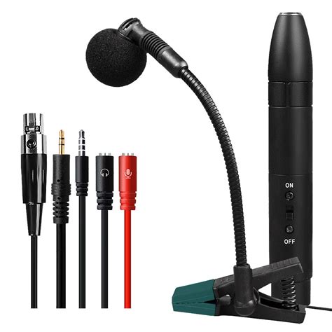 유사운드 색소폰 녹음용 마이크입니다 Um180s는 3극 3 5 단자의 마이크 케이블과 4극 변환