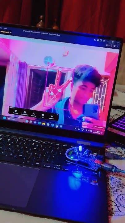 Control Arduino With Hand Gestures Youtube