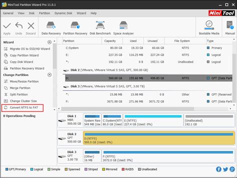 Free Software To Convert NTFS To FAT Guide MiniTool Partition Wizard