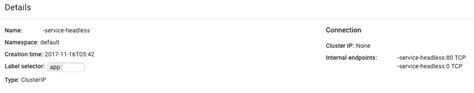 Ip How To Connect To An Headless Service In Kubernetes From Outside Stack Overflow