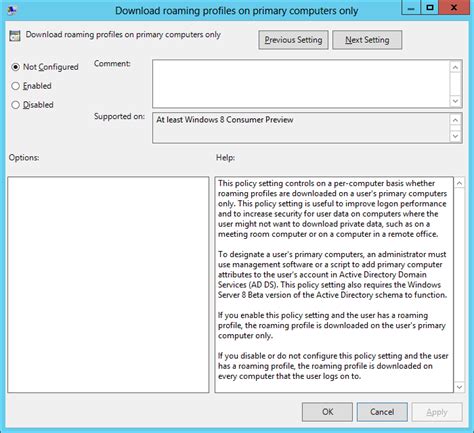 The Ultimate List Of New Interesting Windows 8 Group Policy Computer Settings Group Policy Central