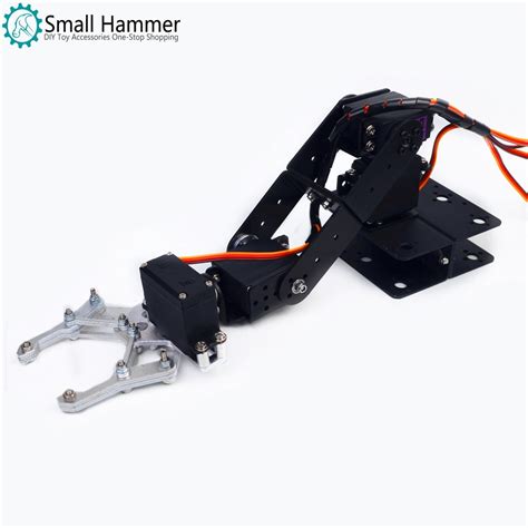 Aluminum Alloy Arduino 4 DOF Manipulator Bracket Mechanical Paws DIY Robot Parts Robot Arm Mg996