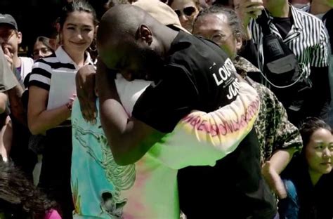 Virgil Abloh Kanye West Louis Vuitton Showcase