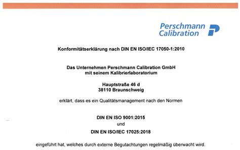 Perschmann Calibration