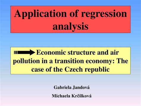 PPT Application Of Regression Analysis PowerPoint Presentation Free Download ID 3138758