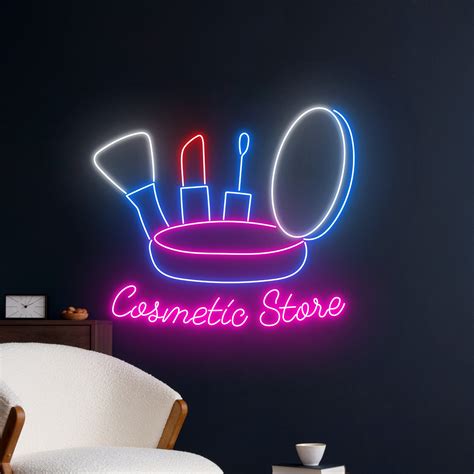 Cosmetics Neon Sign Cosmetics Neon Light Beauty Product Led Sign