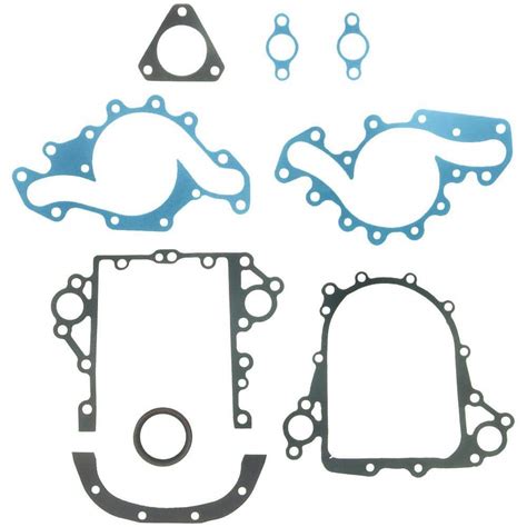 Fel Pro Engine Timing Cover Gasket Set Tcs 45554 The Home Depot