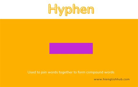 Hyphen Meaning Uses And Examples Hi English Hub