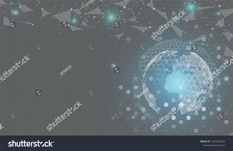 Global Network Connection Concept Social Network Stock Vector Royalty Free 1993820384