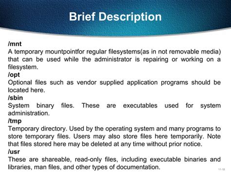 Linux File System Ppt Operating Systems Computer Software And Applications